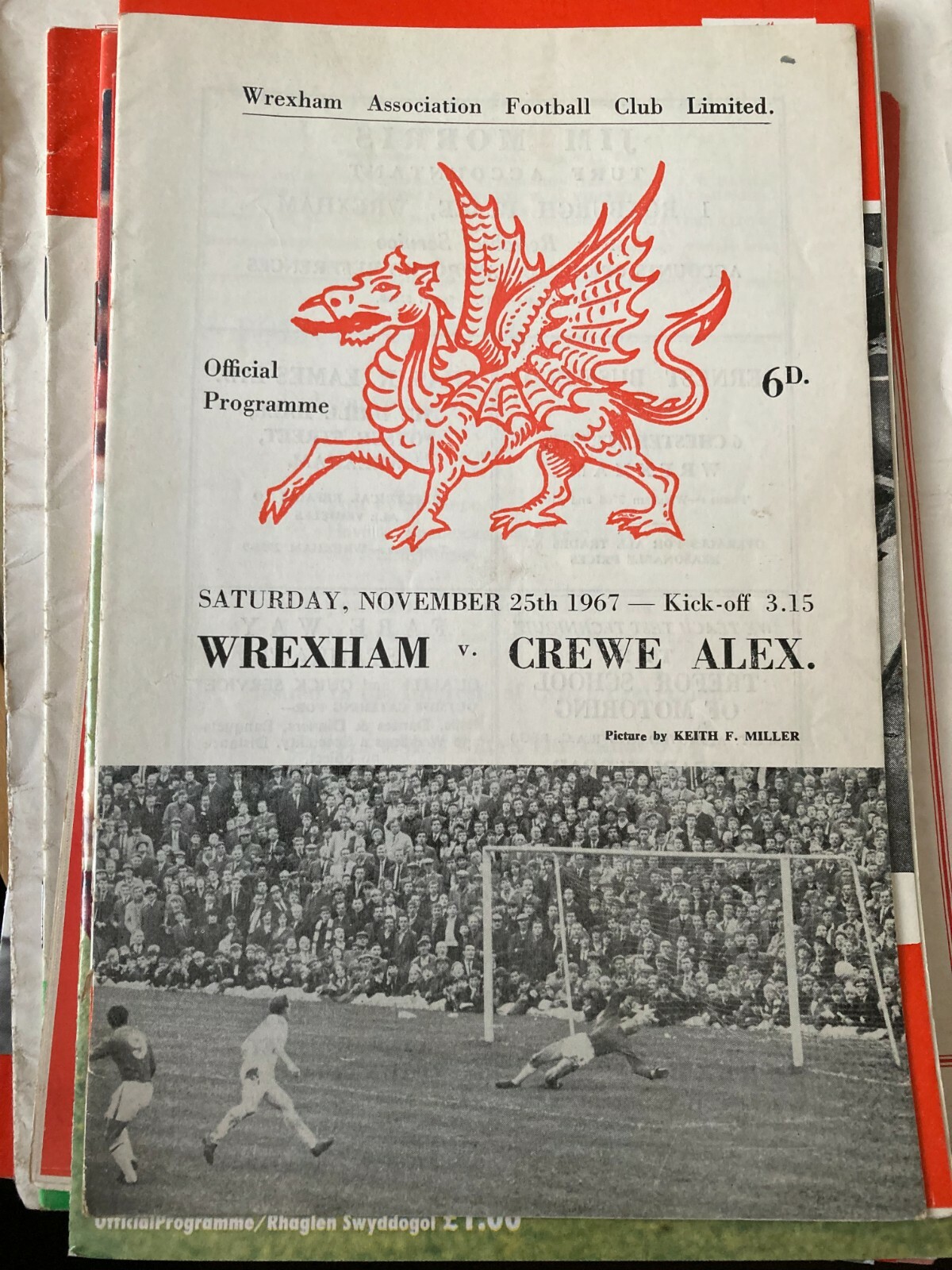 Wrexham HOME & AWAY programmes 1960s 1970s 1980s 90s League & Cup ...