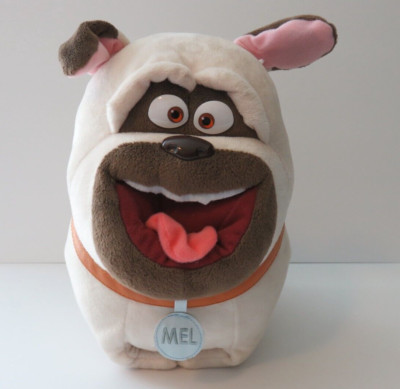 MEL The Pug 10" Plush Stuffed Animal Dog The Secret Life of Pets Talks ...