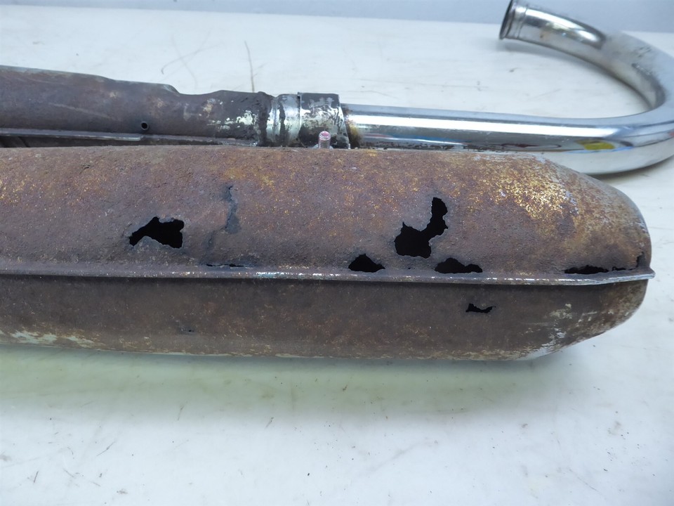 1971 Honda CB450 H2060. OEM exhaust headers mufflers tail pipes | eBay