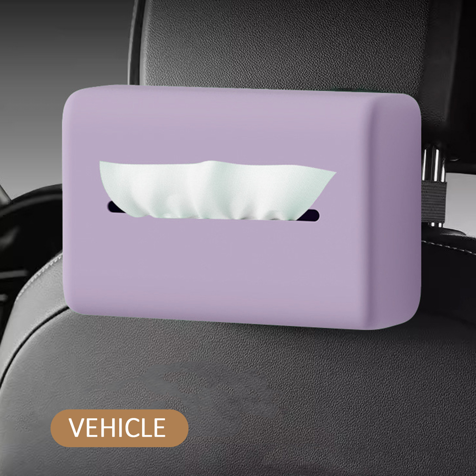 Tissue Holder Box Refillable Silicone Tissue Holder with Suction Cup ...