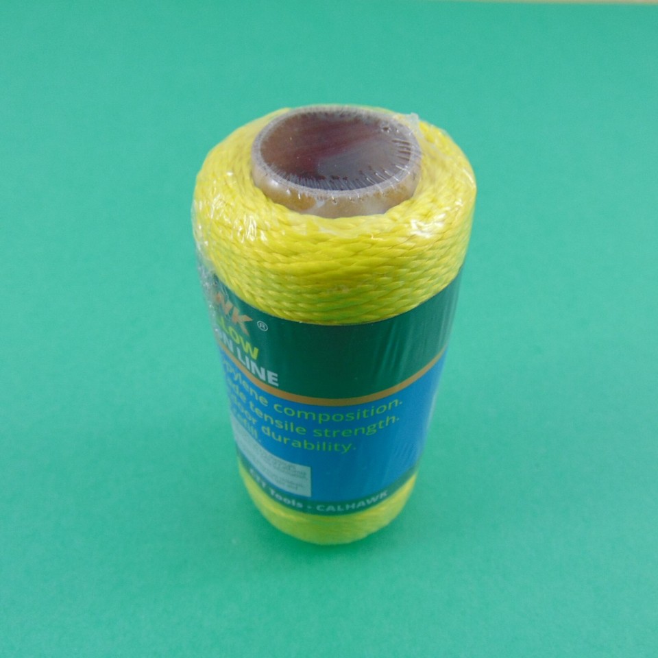 Yellow Masonry Line Marking String Layout Mason Twine Cement Grading ...