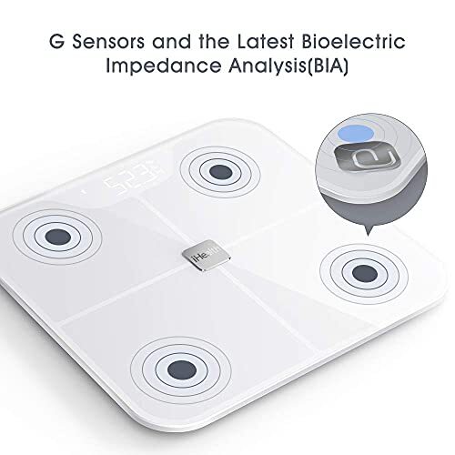 Nexus Body Fat Scale Smart Bmi Scale Digital Bathroom Bluetooth Weight ...