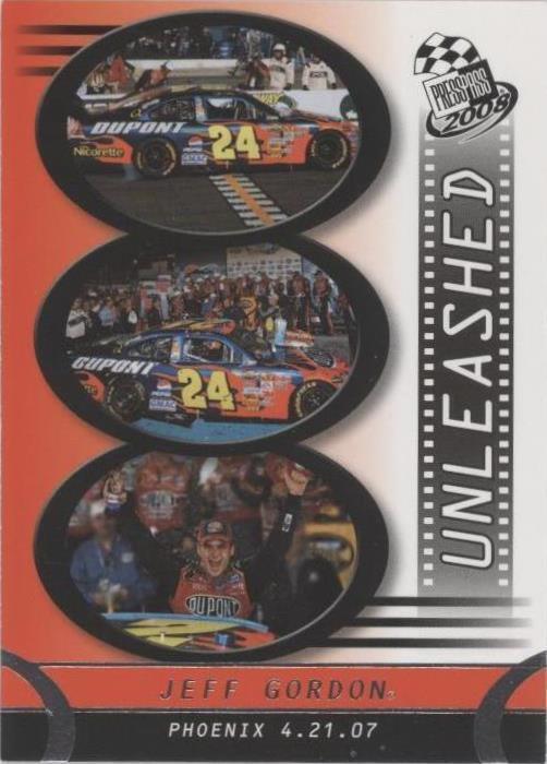 2008 Press Pass - Unleashed Jeff Gordon #92 for sale online | eBay