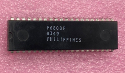 Fairchild F6808P monolithic 8-bit microprocessing unit MPU date code ...