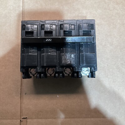 MBK200 /EQ9685 Siemens Type QP 2 Pole 200 Amp Circuit Breaker | eBay