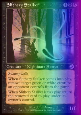 Magic the Gathering MTG Slithery Stalker (84) Torment LP FOIL | eBay
