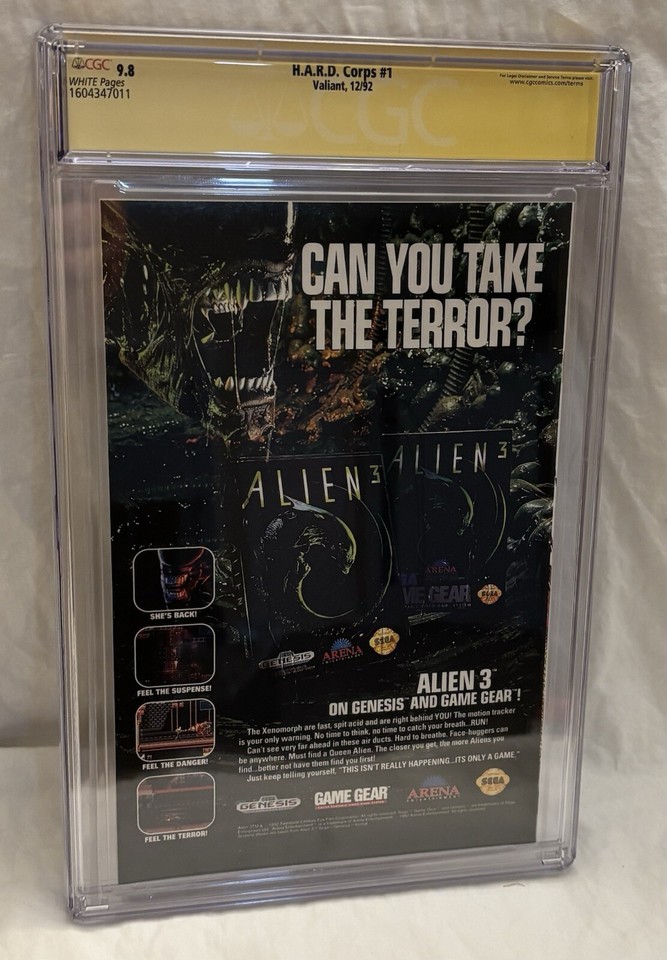 H.A.R.D. Corps #1 CGC 9.8 WP Signature Series Signed Jim Lee | eBay