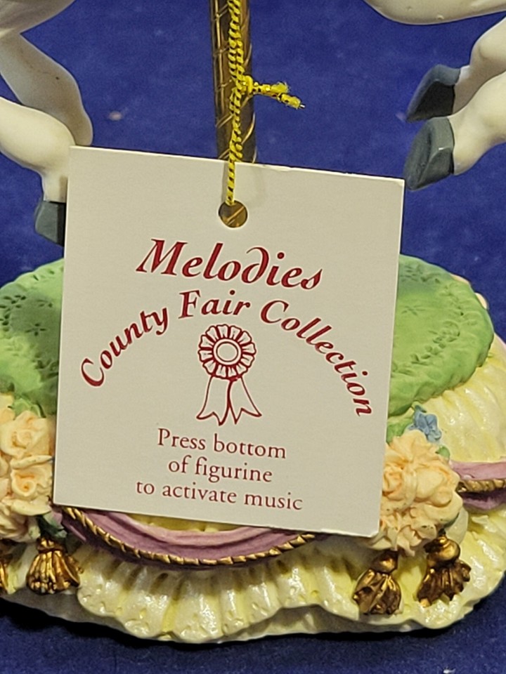 Heritage House Carousel Horse Melodies County Fair Collection ~Over The ...