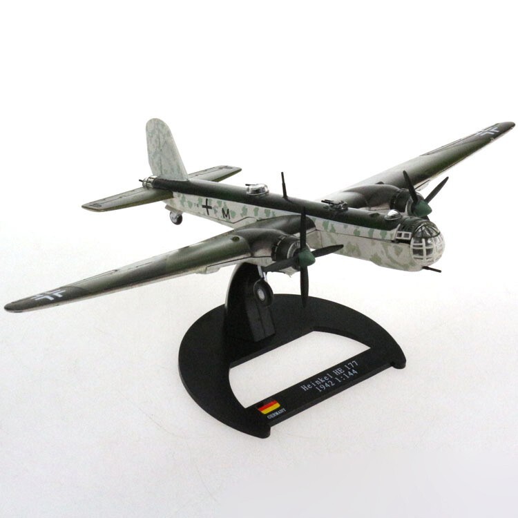 1:144 Diecast Military Model Heinkel He 177 Griffin Bomber Aircraft ...