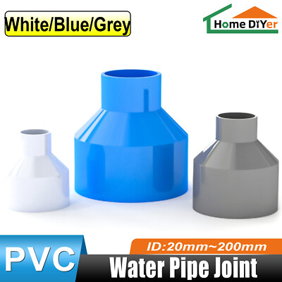 PVC Reducing Fitting Concentric Reducer Connector Socket Coupling 20mm ...