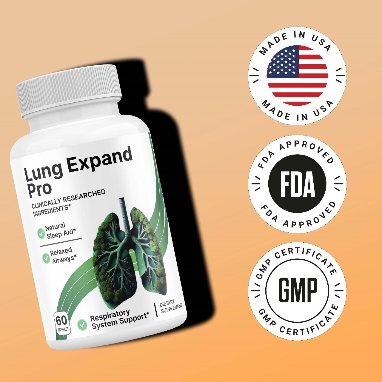(2 Pack) Lung Expand Pro, LungExpandPro Advanced Supplement | eBay