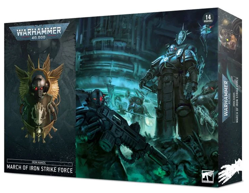 Warhammer 40K Battleforce Space Marines Iron hands March Iron Strike ...
