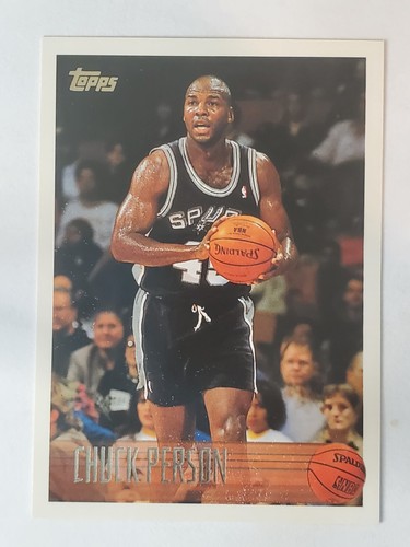 1996-97 Topps #8 Chuck Person San Antonio Spurs | eBay