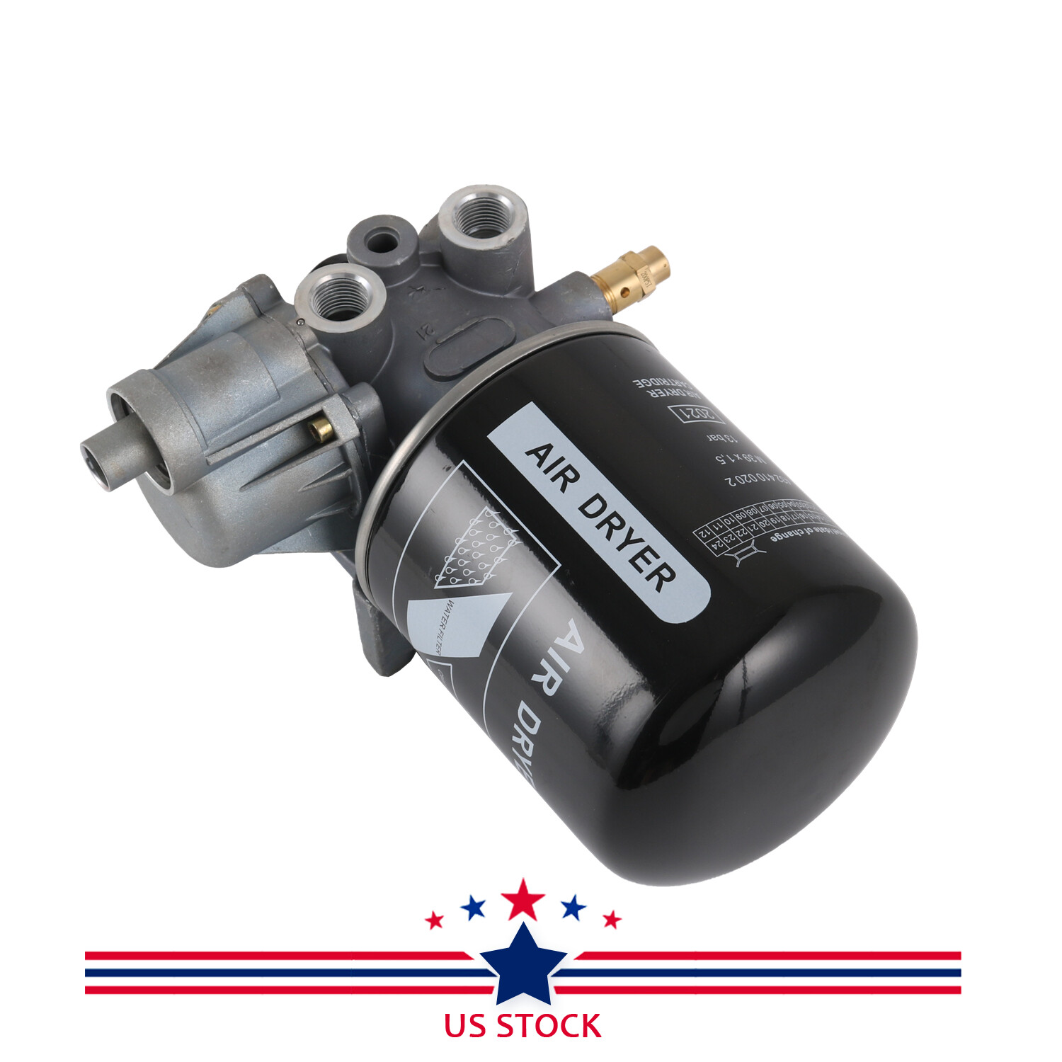 Air Dryer SAE Ports 1/2" in/out For Wabco Meritor Style SS1200 R955205 ...