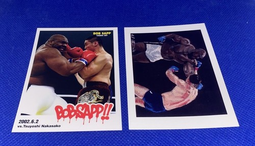Rare Bob Sapp Card Lot K-1 Pride FC MMA UFC | eBay