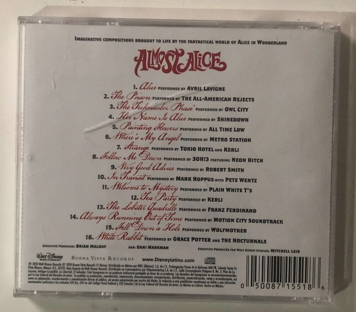 Almost Alice Tracklist