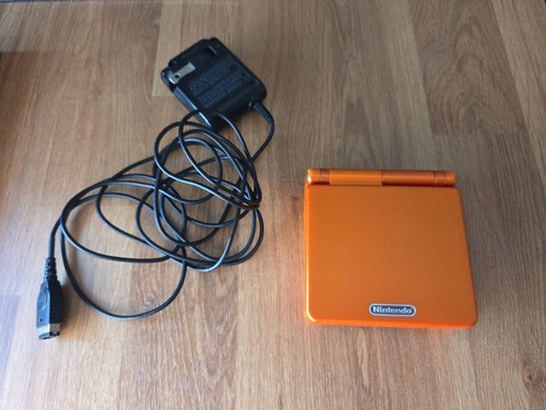 Nintendo GameBoy Advance SP Pokemon Center Torchic Orange Console ...