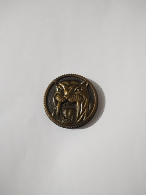 Mighty Morphin Power Rangers Legacy Morpher Power Coin Sabertooth Tiger ...