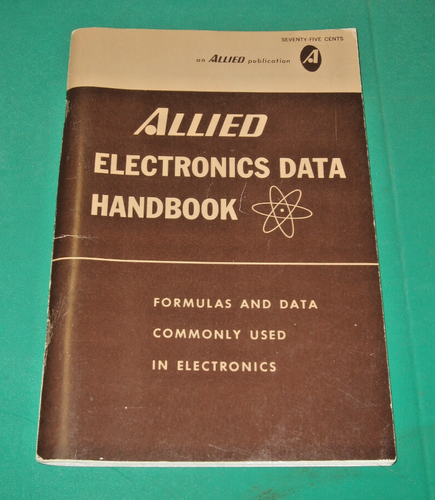 1966 Allied Electronics Data Handbook formulas data radio | eBay