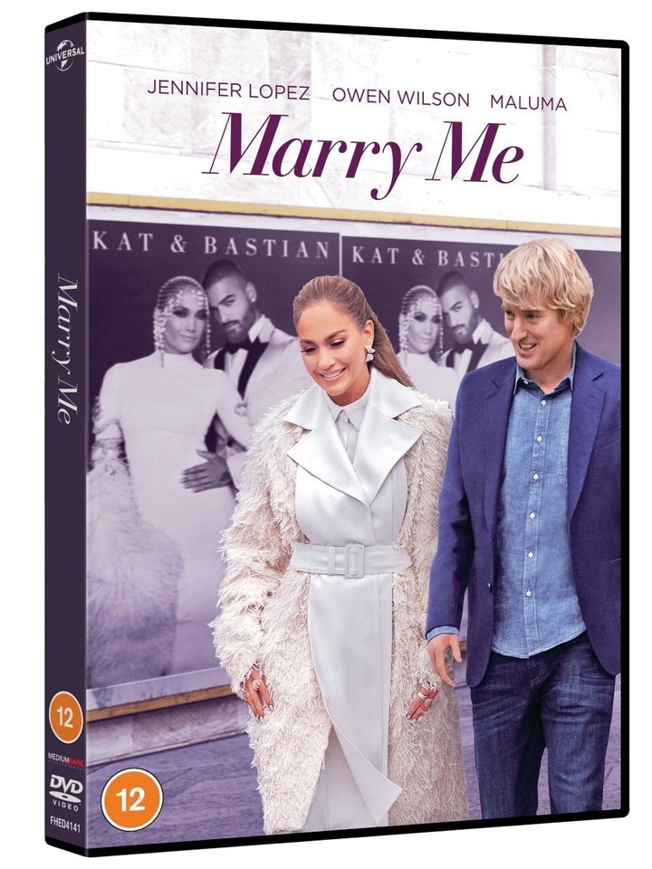 Marry Me (DVD) Stephen Wallem Chloe Coleman Maluma Michelle Buteau ...