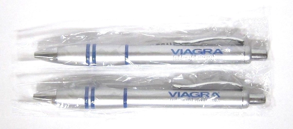Drug Rep VIAGRA Collectible Pharmaceutical Pens x 2 RARE | eBay