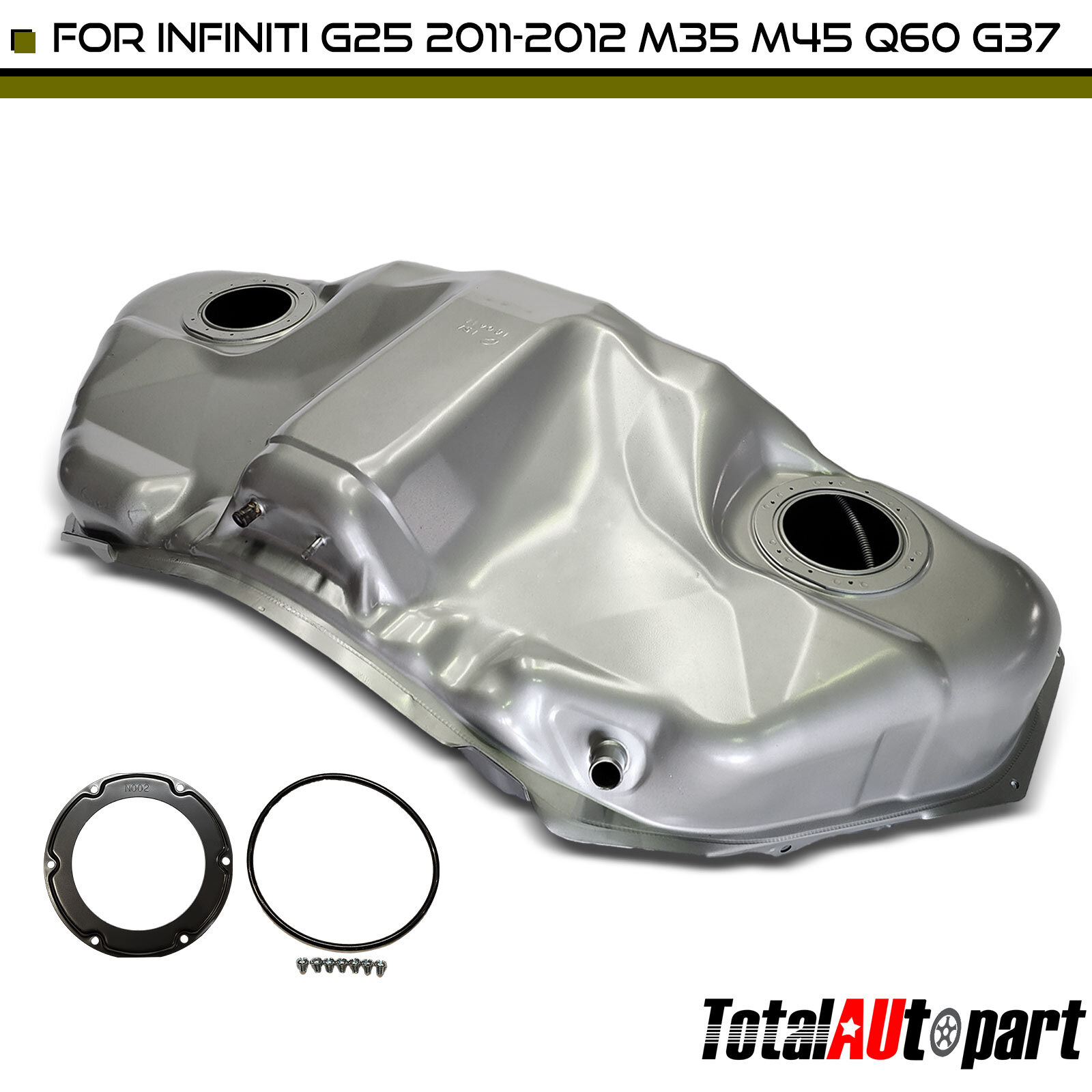 20 Gallons Fuel Tank for INFINITI G25 11-12 G37 M35 M45 Q60 2.5L 3.5L 3 ...