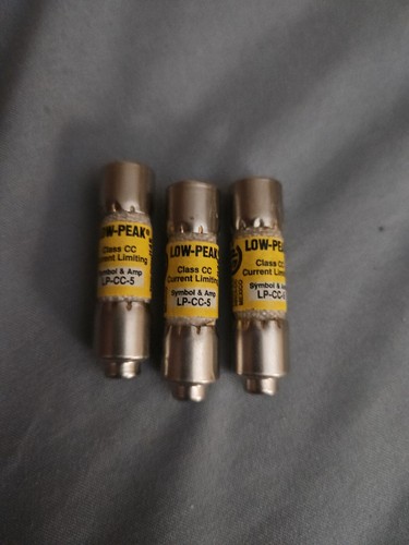 LP-CC-5 - 5A Lo-Peak Time Delay Current Limiting Cc Reject Cart. Fuse ...