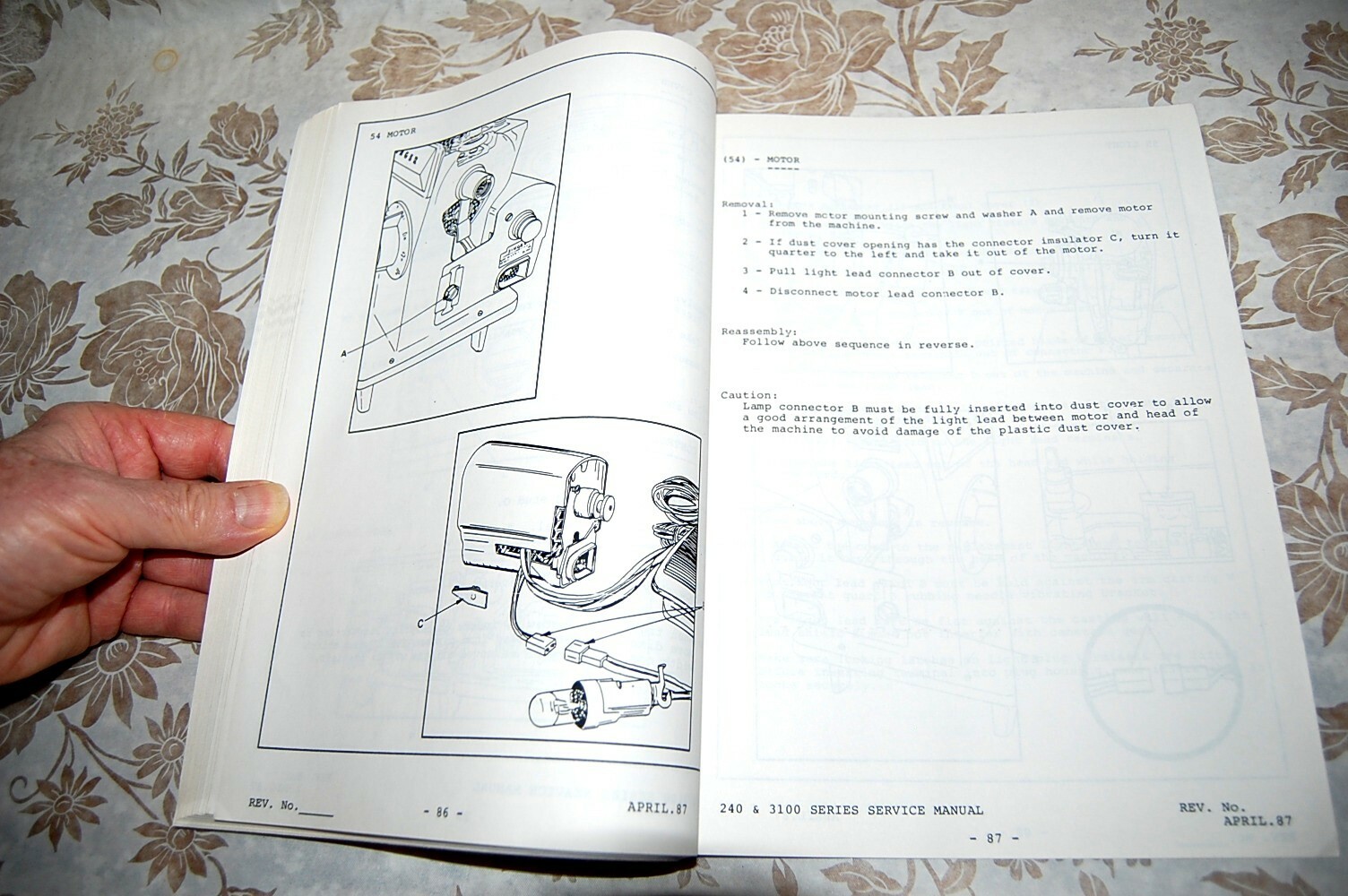 Singer Sewing Machines 961 964 966 967 968 972 974 Service Manual, on ...