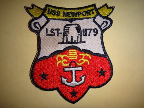 Patch De La Marine Des États-Unis USS NEWPORT LST-1179 Navire De ...
