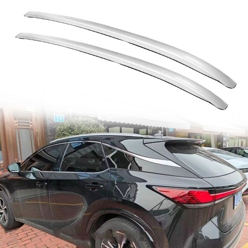 2Pcs Aluminum Top Roof Side Rail Rack Cargo Fits for Lexus RX 2023 2024 ...