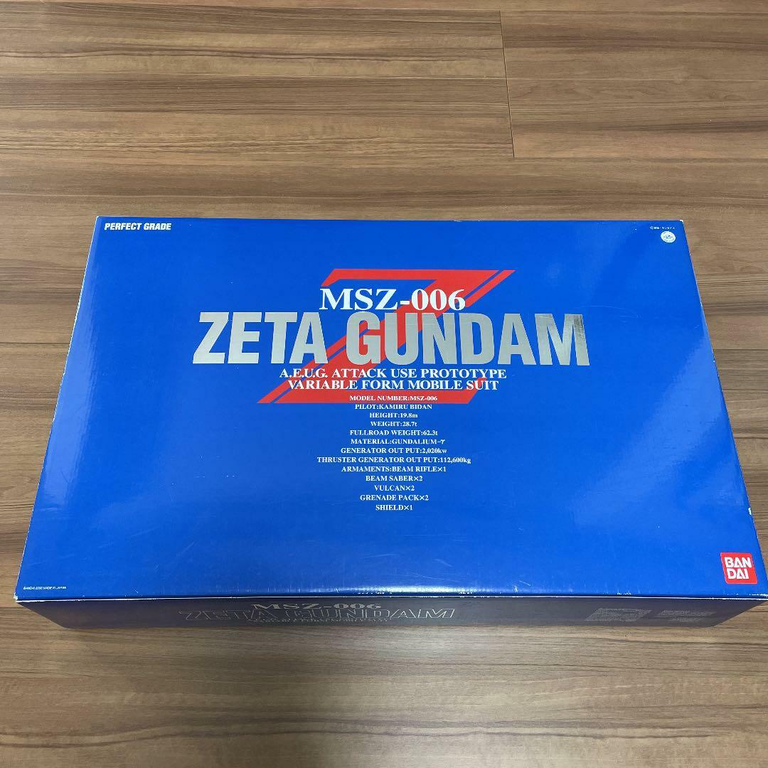 BANDAI Gundam Zeta MSZ-006 PG Perfect Grade 1/60 Plastic Model Kit ...