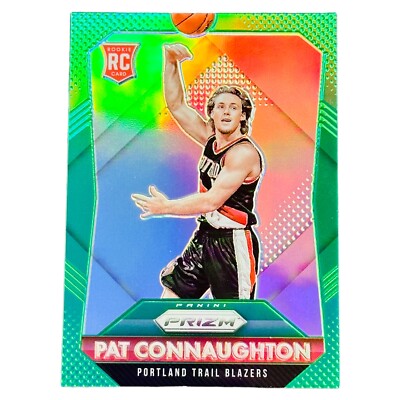 PAT CONNAUGHTON 2015-16 Panini Prizm NBA #333 Green SP Parallel Rookie ...