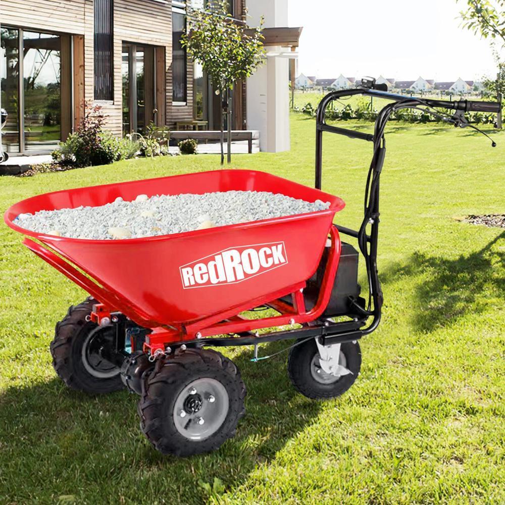 RedRock Wheelbarrow Utility Cart Electric Powered Cart 48V28Ah，500W | eBay