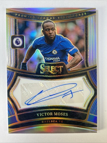 VICTOR MOSES 2024-25 Panini Select EPL Signatures Auto Chelsea * ab | eBay