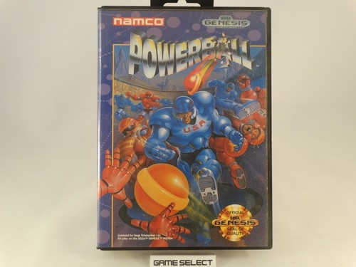 Powerball Power Ball Sega Genesis Mega Drive Import US USA American ...