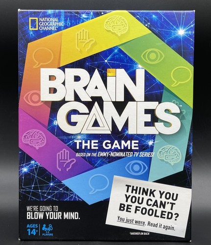 BRAIN GAMES THE GAME National Geographic Channel Preowned in Excellent ...