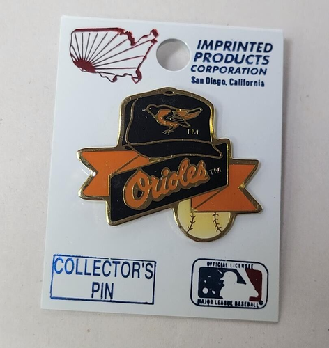 Baltimore Orioles Collectors Pin on Original Card | eBay