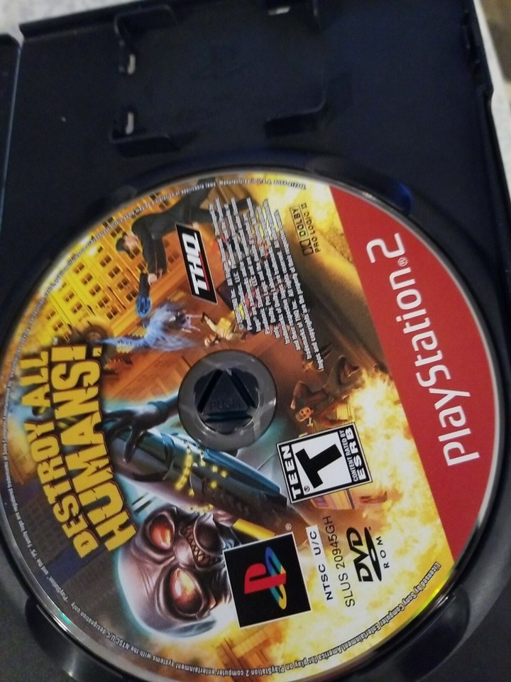 Destroy All Humans (Sony PlayStation 2, 2005) PS2 752919460504 | eBay