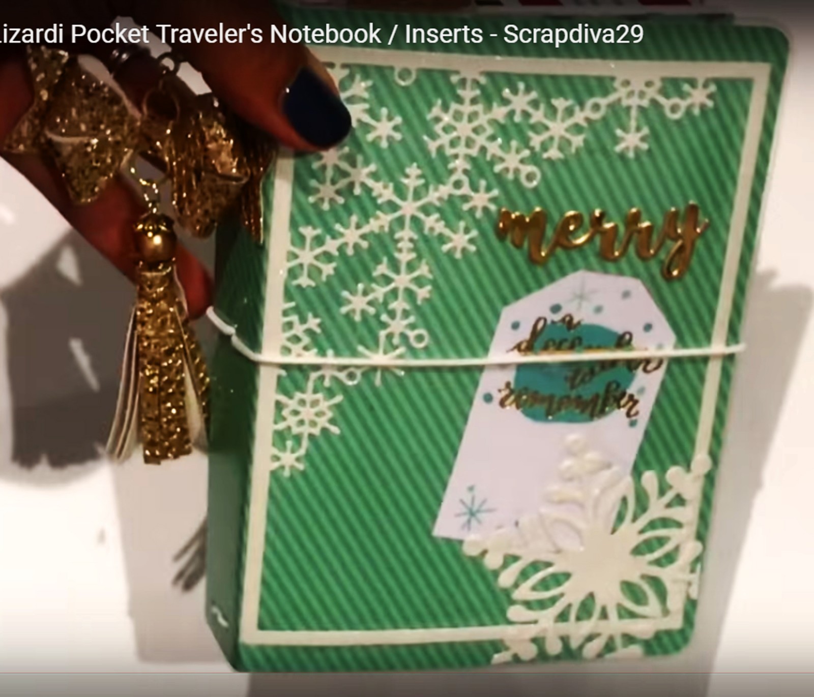 Sizzix 662467 Bigz L Die by Katelyn Lizardi Pocket Traveler's Notebook for sale online | eBay