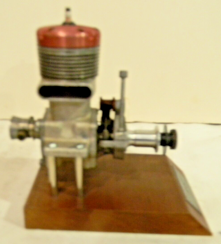 RARE 1958 McCOY 60 RED HEAD SPARK PLUG ENGINE TETHER CAR AIRPLANE STORE ...