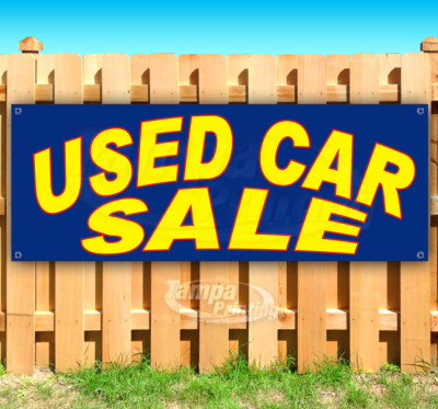 USED CAR SALE Advertising Vinyl Banner Flag Sign Many Sizes | eBay