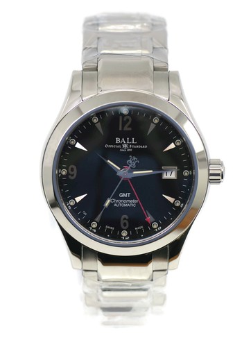 Ball Engineer II Ohio GMT Stainless Steel Watch GM1032C-S2CJ-BK | eBay