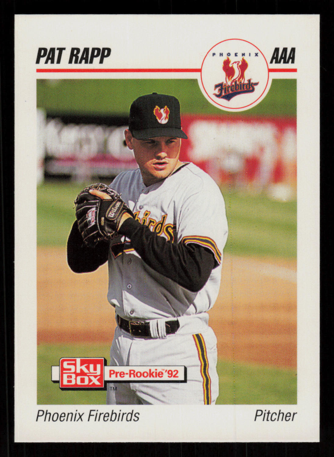 1992 SkyBox AAA Pat Rapp #180 Phoenix Firebirds Baseball Card | eBay