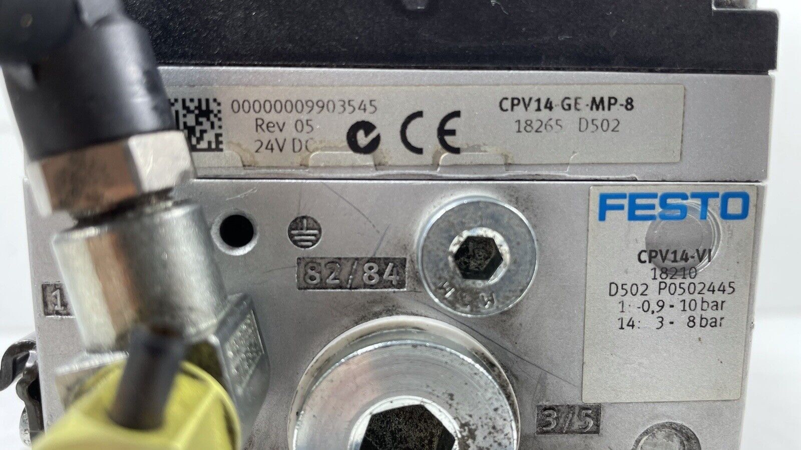 FESTO Ventilinsel CPV14-GE MP-8 18265 + CPV14-VI 18210 | eBay