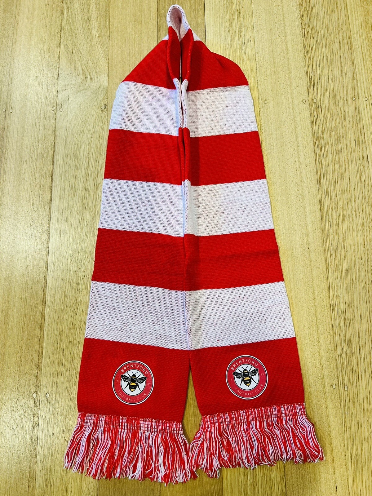 BRENTFORD FC Scarf Brand New Good Size Great Quality Knitted Scarf | eBay