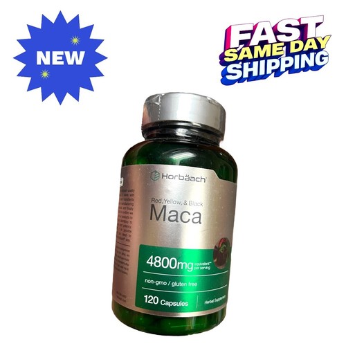 Horbäach Maca Root 3200mg Capsules - 120 Count for sale online | eBay