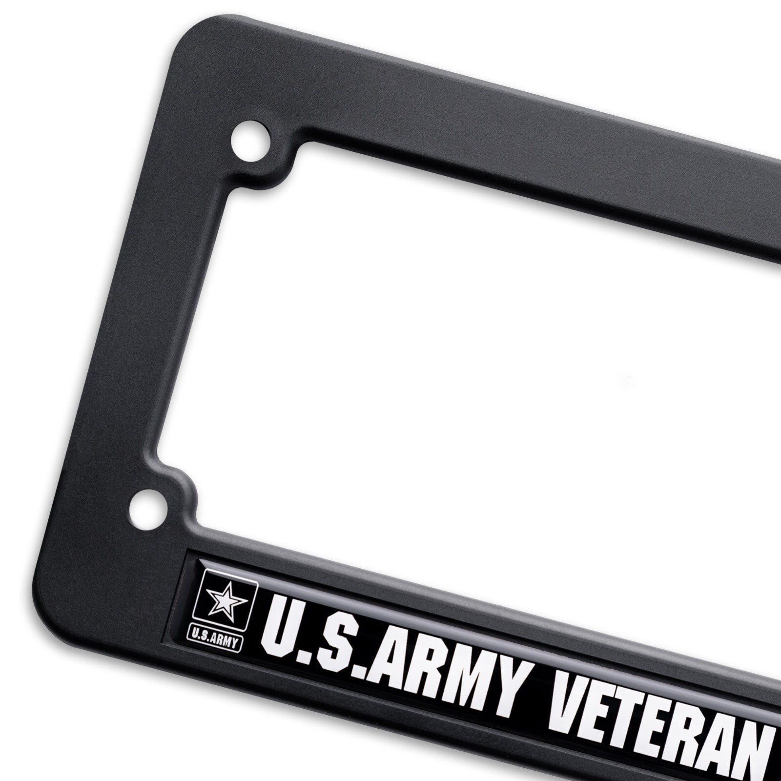 Army Veteran Motorcycle License Plate Frame Tag Bracket w/We The People ...