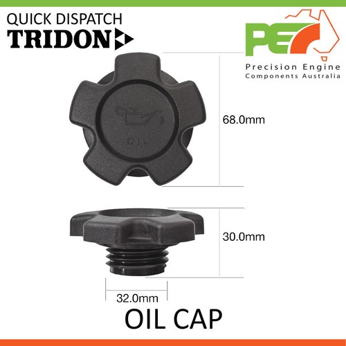 TRIDON Oil Cap For Nissan Cefiro A32 (NZ Only) 2.0L 2.5L VQ20DE VQ25DE ...