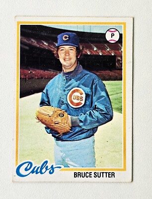 Bruce Sutter 1978 Topps Baseball Card # 325 - Chicago Cubs | eBay