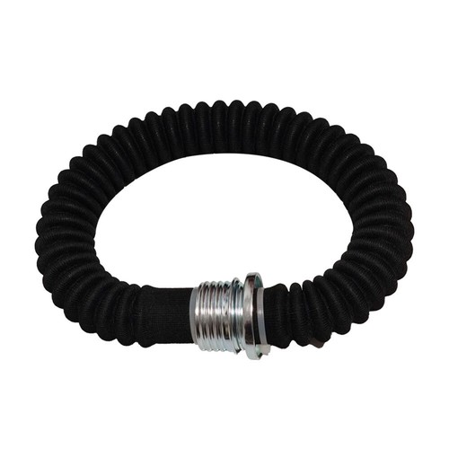 0.5M Rubber Gas Mask Hose w/ Fabric Protection Connect with 40mm Filter ...